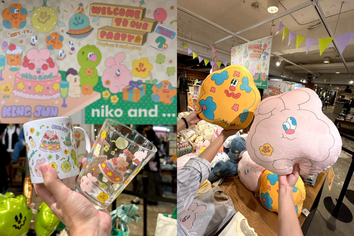 KINGJUN攻佔niko and… ！25款聯名商品、拍貼...全新亮點帶你看