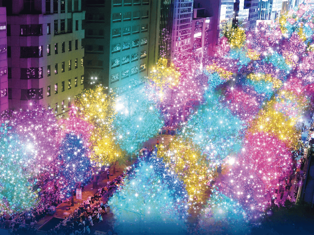 2024「大阪光之饗宴」夢幻登場！必看絕美光雕投影、燈海大道