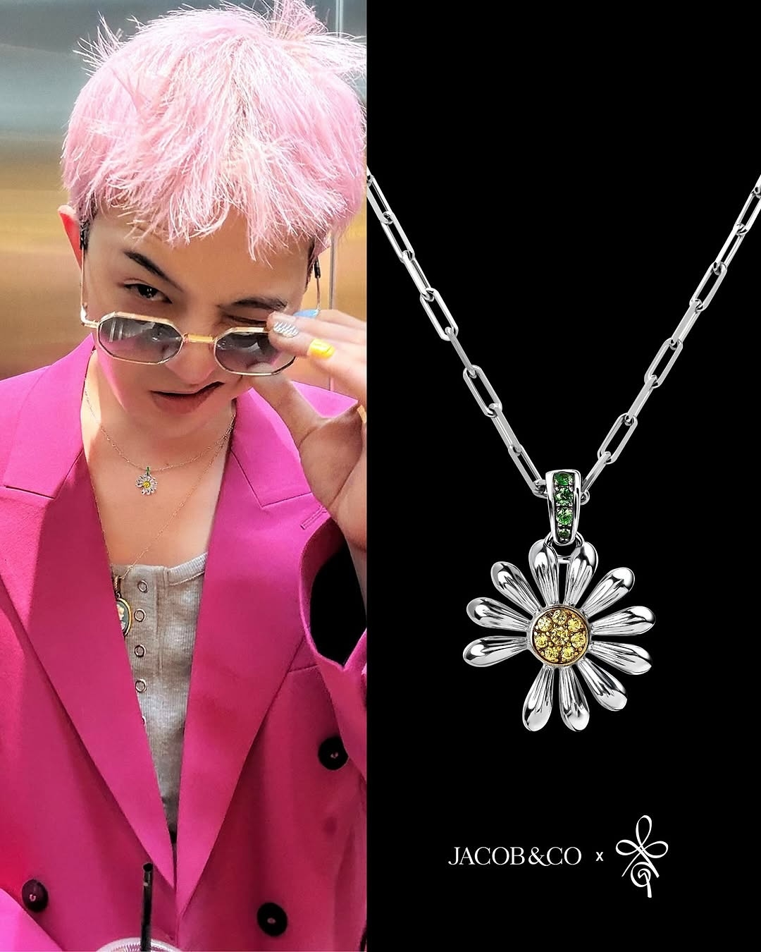 GD全新聯名「小雛菊項鍊」！兩款限定版本，時尚迷必收藏夢幻逸品