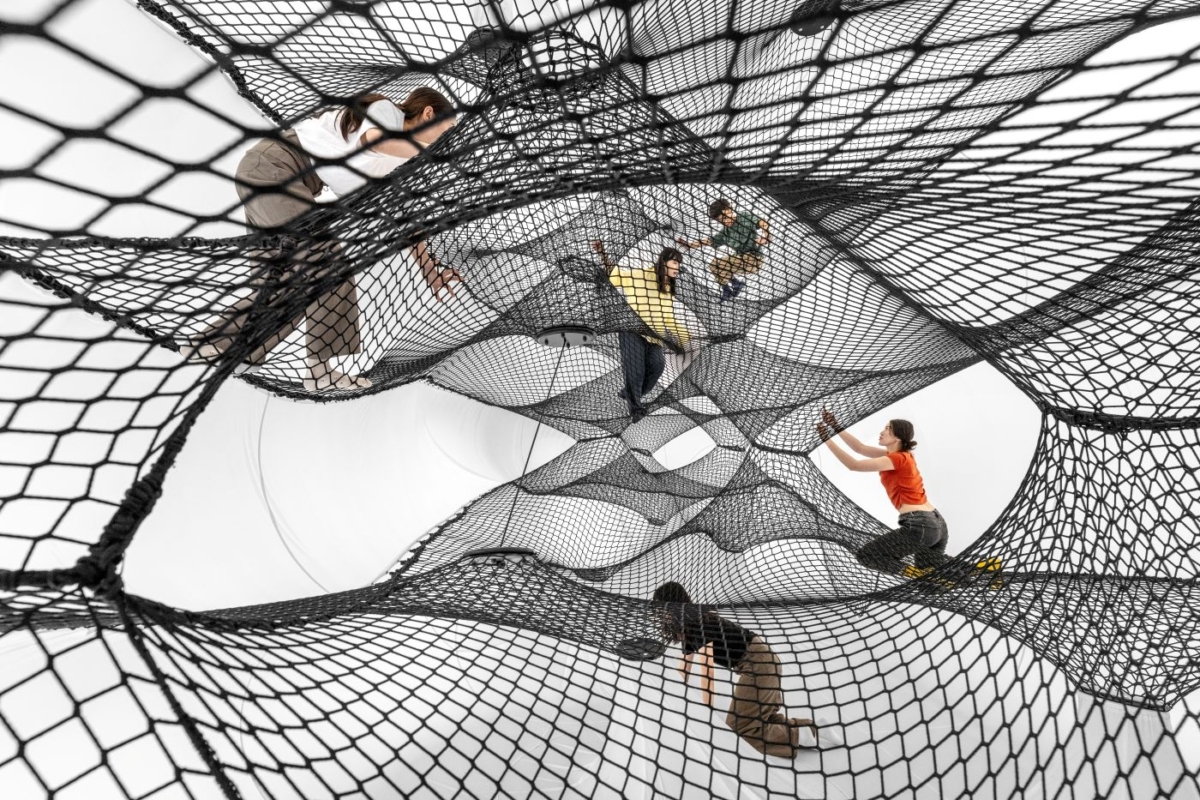 勤美術館《Net & String Taichung》沈浸式開展！可穿越的網與線空間