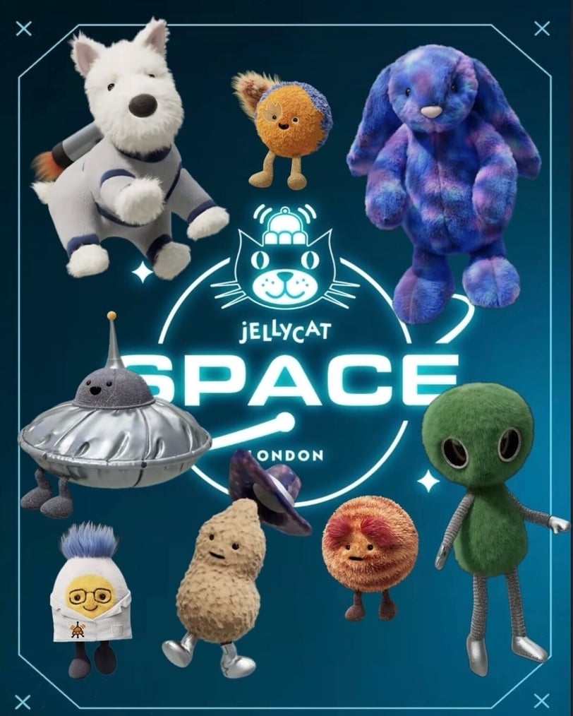 全新「Jellycat Space」系列登場首爾快閃！ 推8款Q萌太空角色
